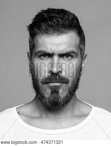 Serious Man Face. Image & Photo (Free Trial) | Bigstock