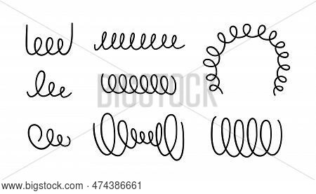 Hand Drawn Spiral Vector & Photo (Free Trial) | Bigstock