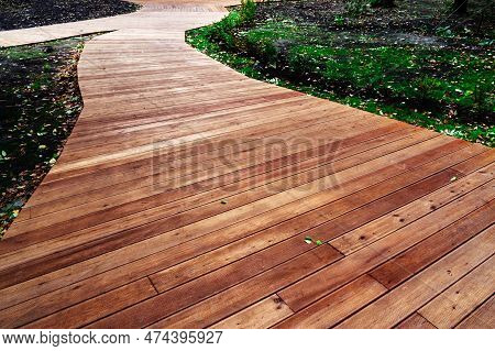 Walkway Built Wooden Image & Photo (Free Trial) | Bigstock