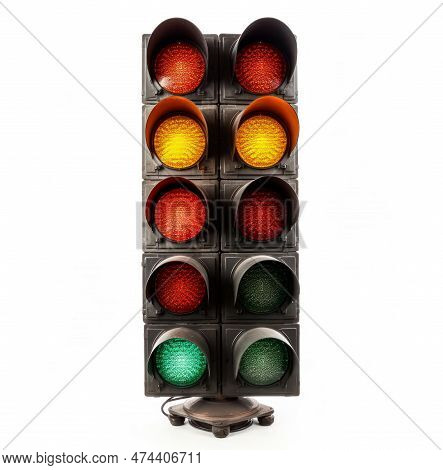 Traffic Light Isolated Image & Photo (Free Trial) | Bigstock