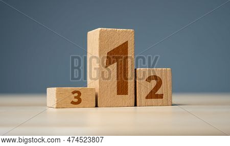 Winners Pedestal First Image & Photo (Free Trial) | Bigstock