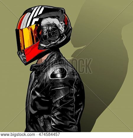 Rider Side View Vector & Photo (Free Trial) | Bigstock