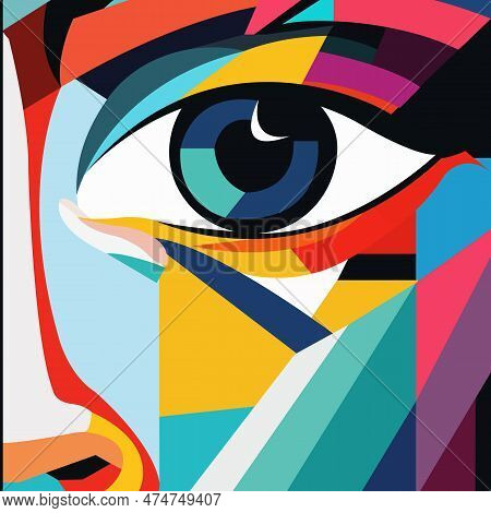 Eye Abstract Art Vector & Photo (Free Trial) | Bigstock