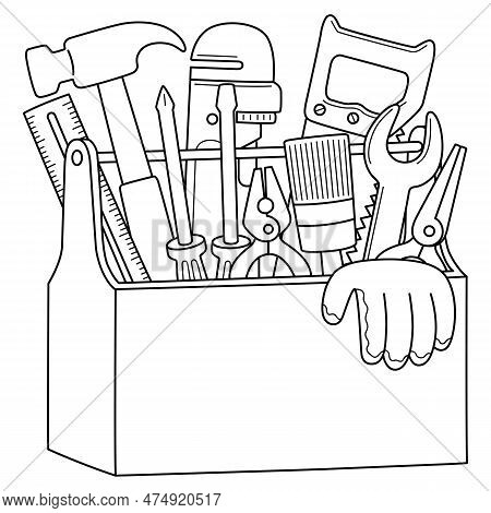 Toolbox Coloring Pages