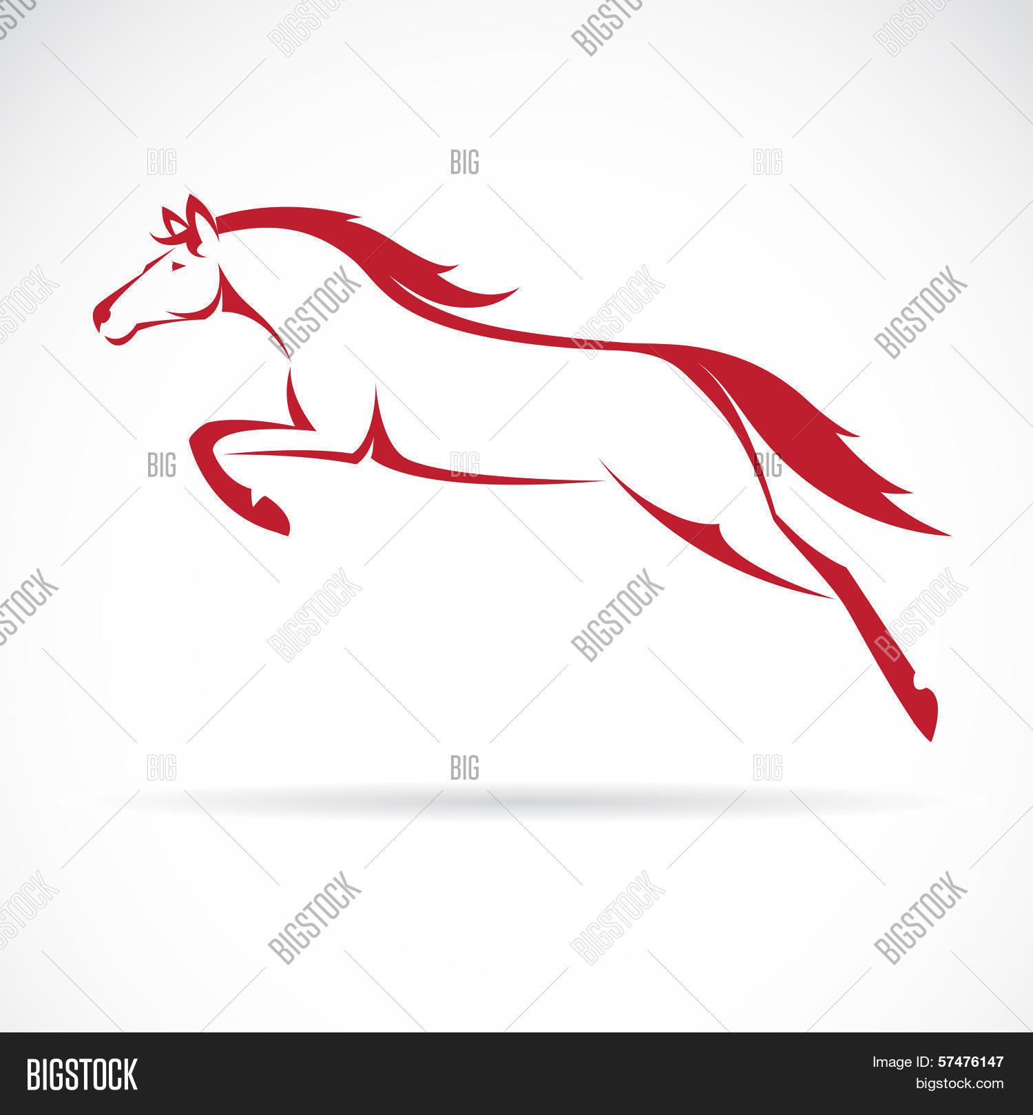 Vector Image Horse Vector & Photo (Free Trial) | Bigstock