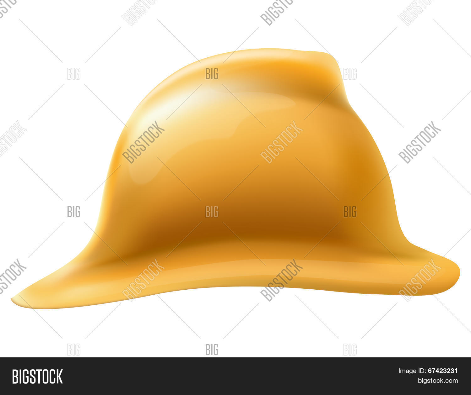 Gold Fireman Helmet Image & Photo (Free Trial) | Bigstock