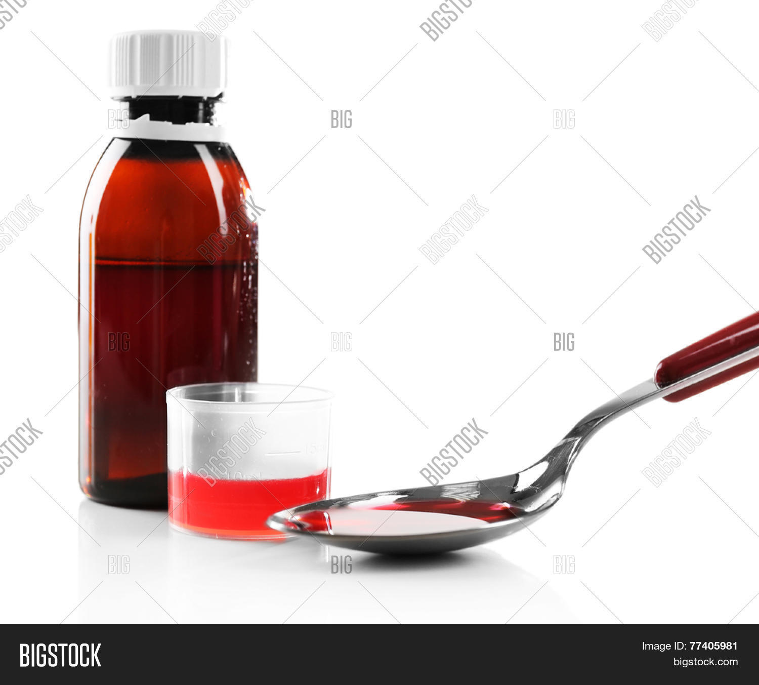 Cough Syrup Isolated Image & Photo (Free Trial) | Bigstock