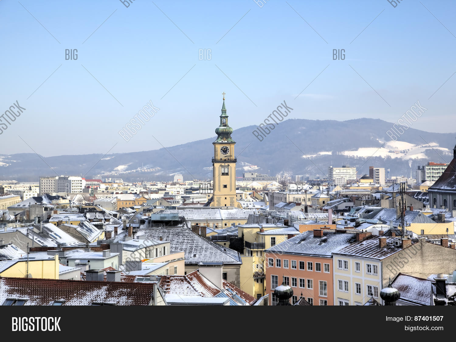 Cityscape Linz Linzer Image & Photo (Free Trial) | Bigstock