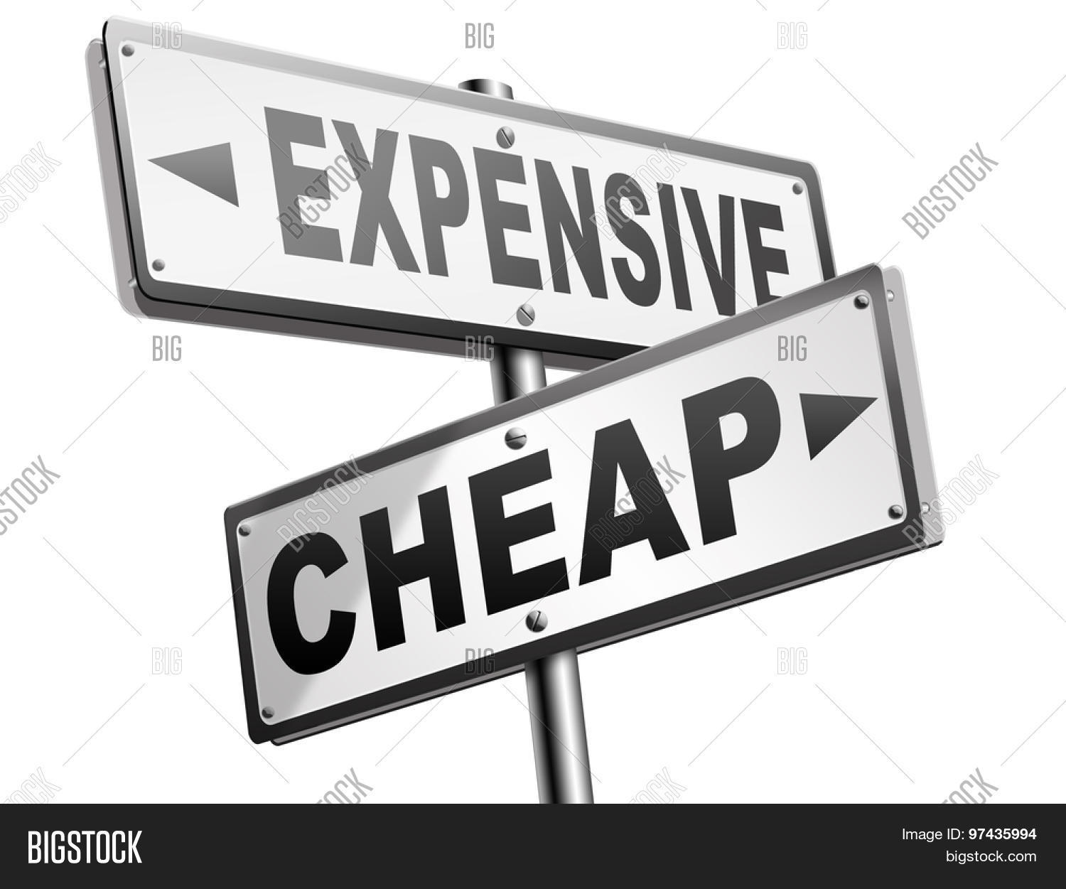 Expensive Cheap Image & Photo (Free Trial) | Bigstock