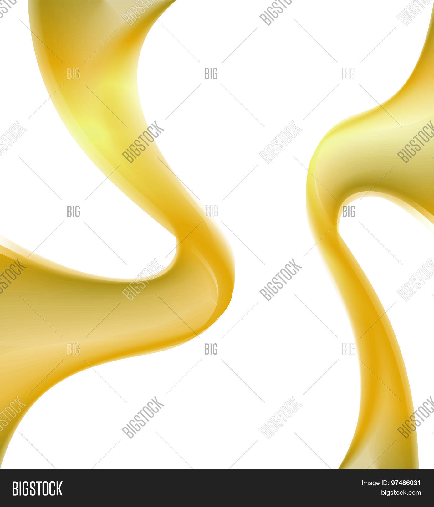 Wave Background Yellow Image & Photo (Free Trial) | Bigstock