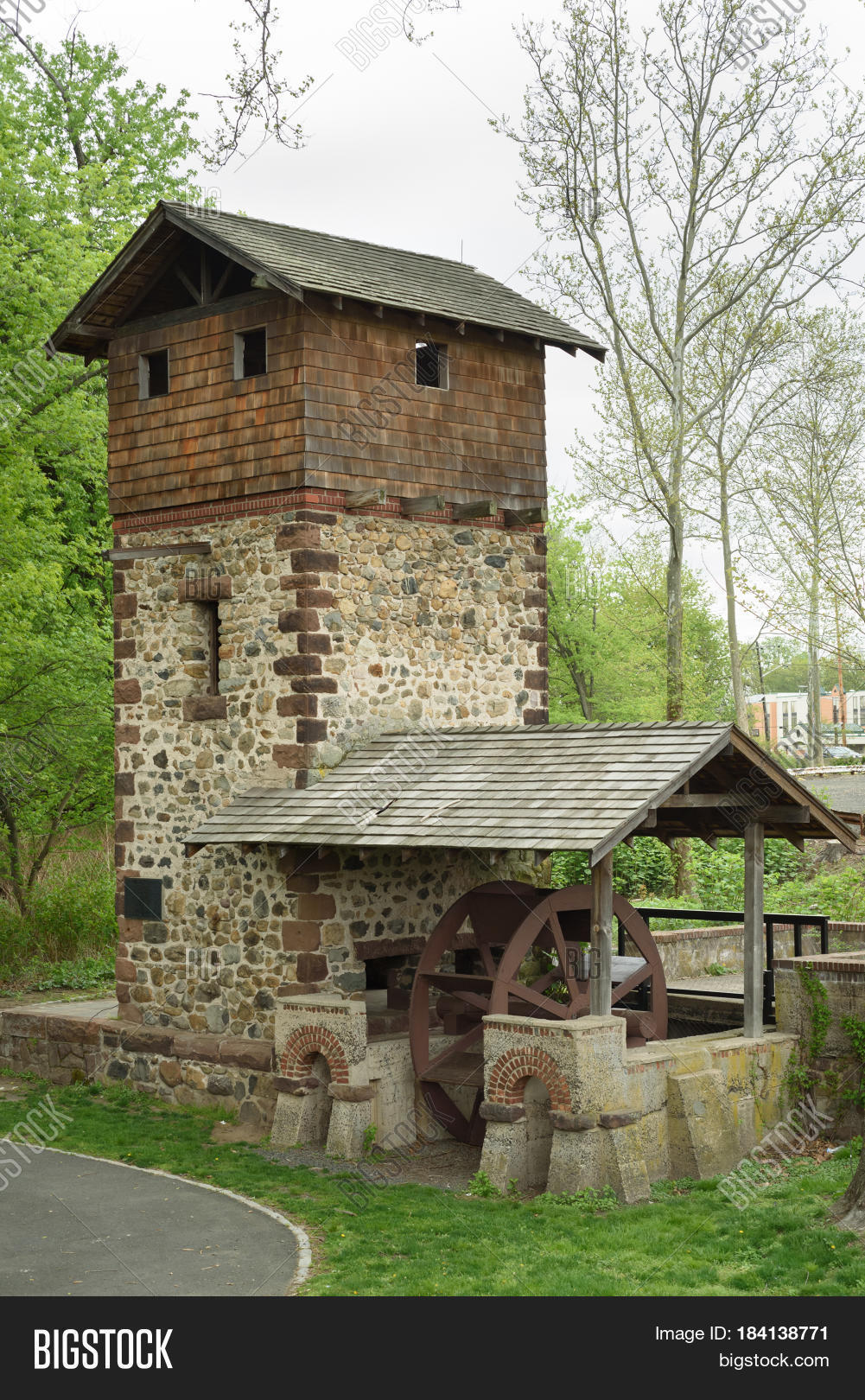 Easton Tower (Red Mill Image & Photo (Free Trial) | Bigstock