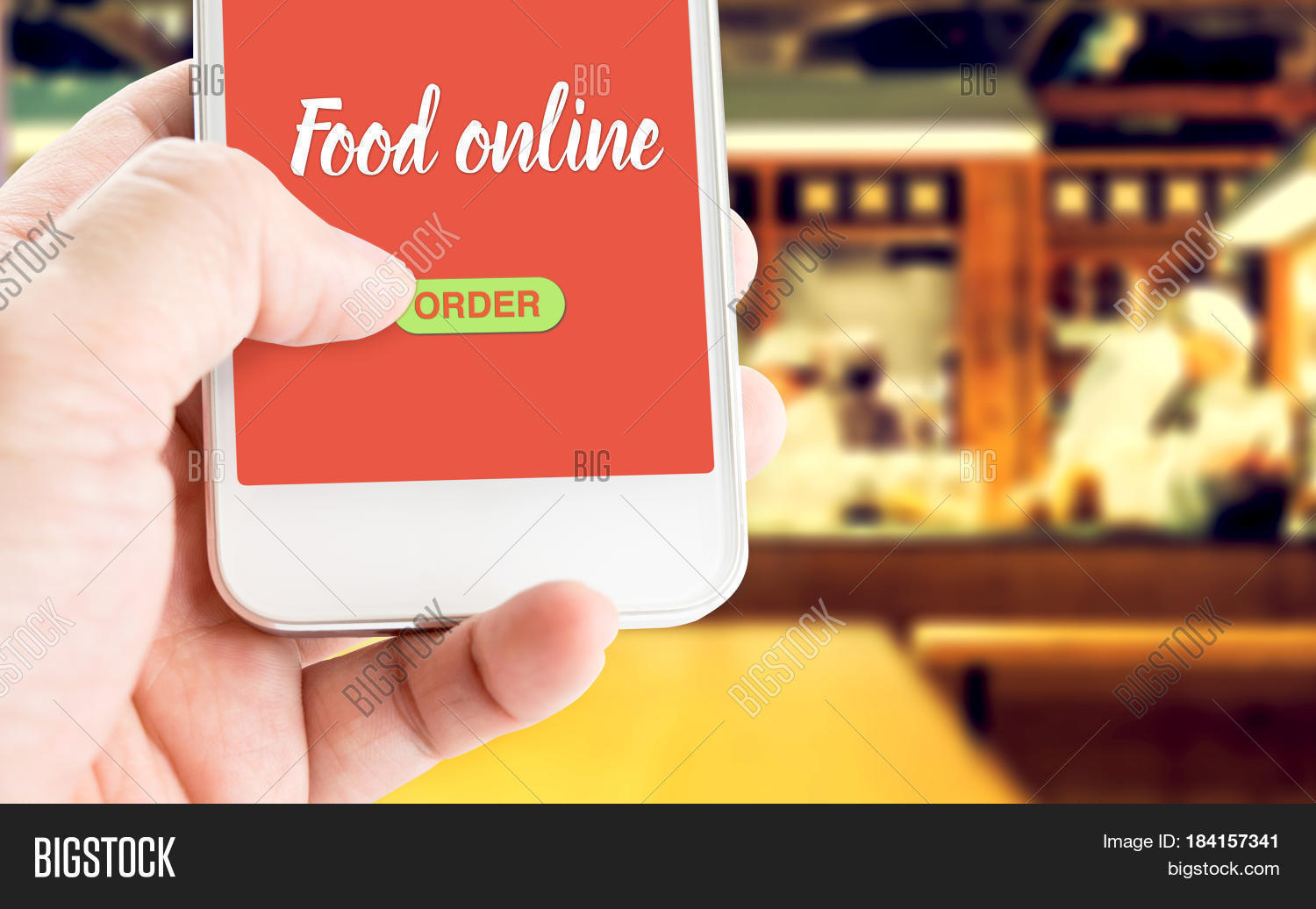 Hand Holding Mobile Image & Photo (Free Trial) | Bigstock