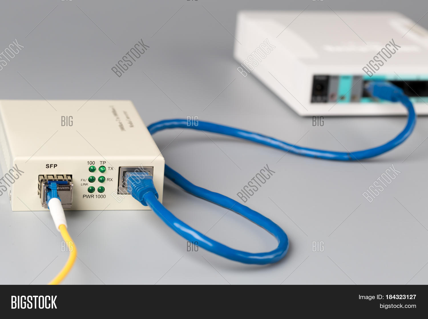 1Gbps Optical Media Image & Photo (Free Trial) | Bigstock