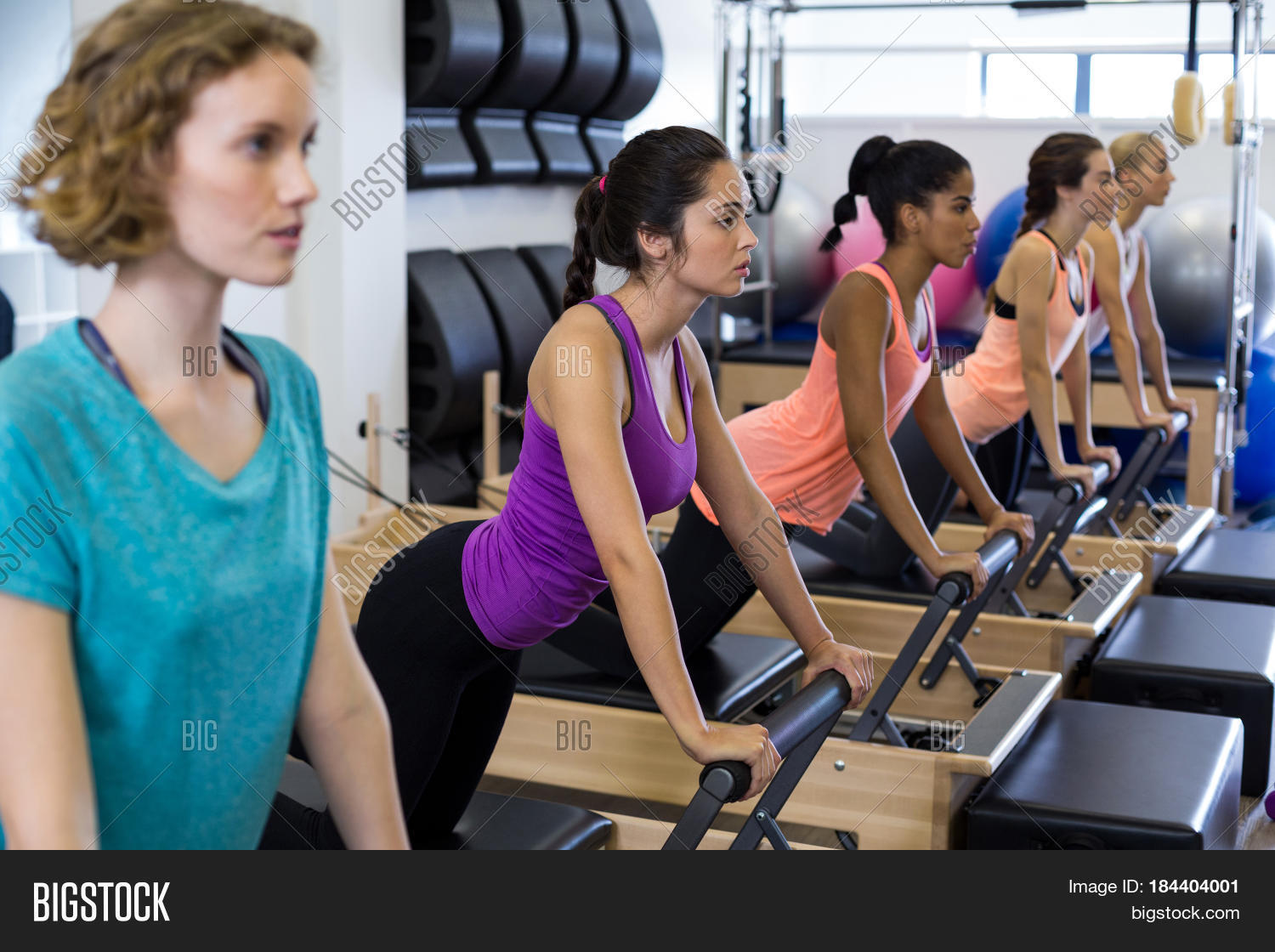 Group Women Exercising Image & Photo (Free Trial) | Bigstock