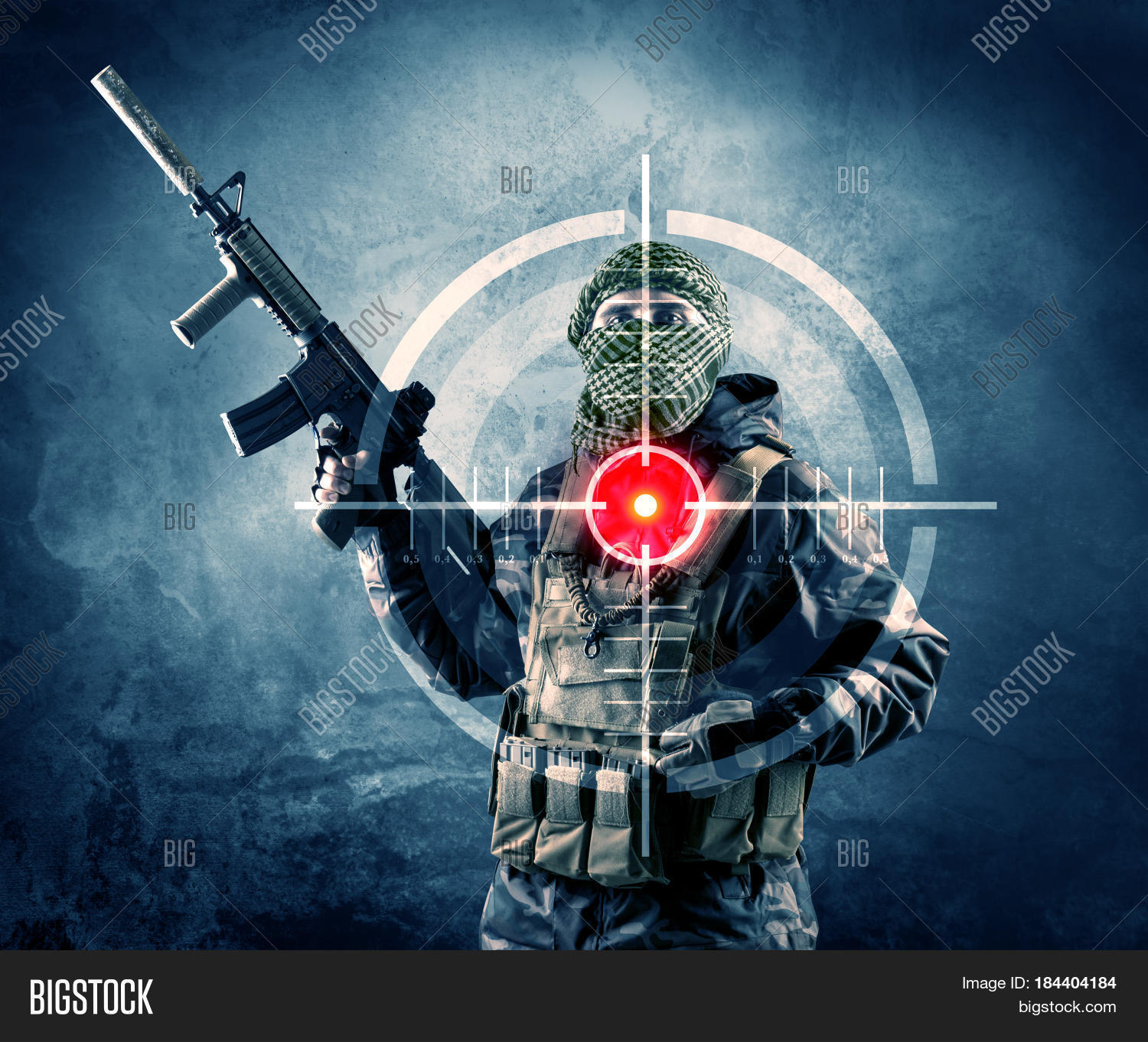 Masked Terrorist Man Image & Photo (Free Trial) | Bigstock