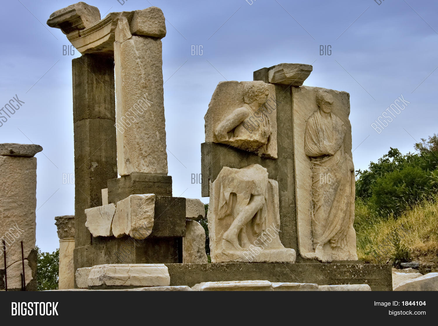 Ephesus Sculptures Image & Photo (Free Trial) | Bigstock
