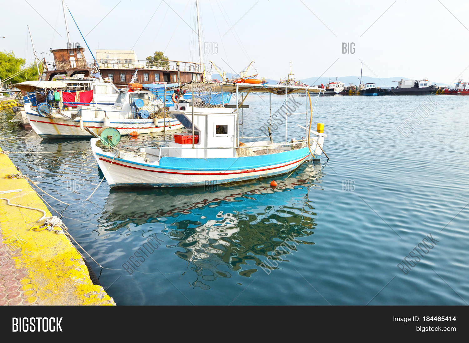 Port Fishing Boats Image & Photo (Free Trial) | Bigstock