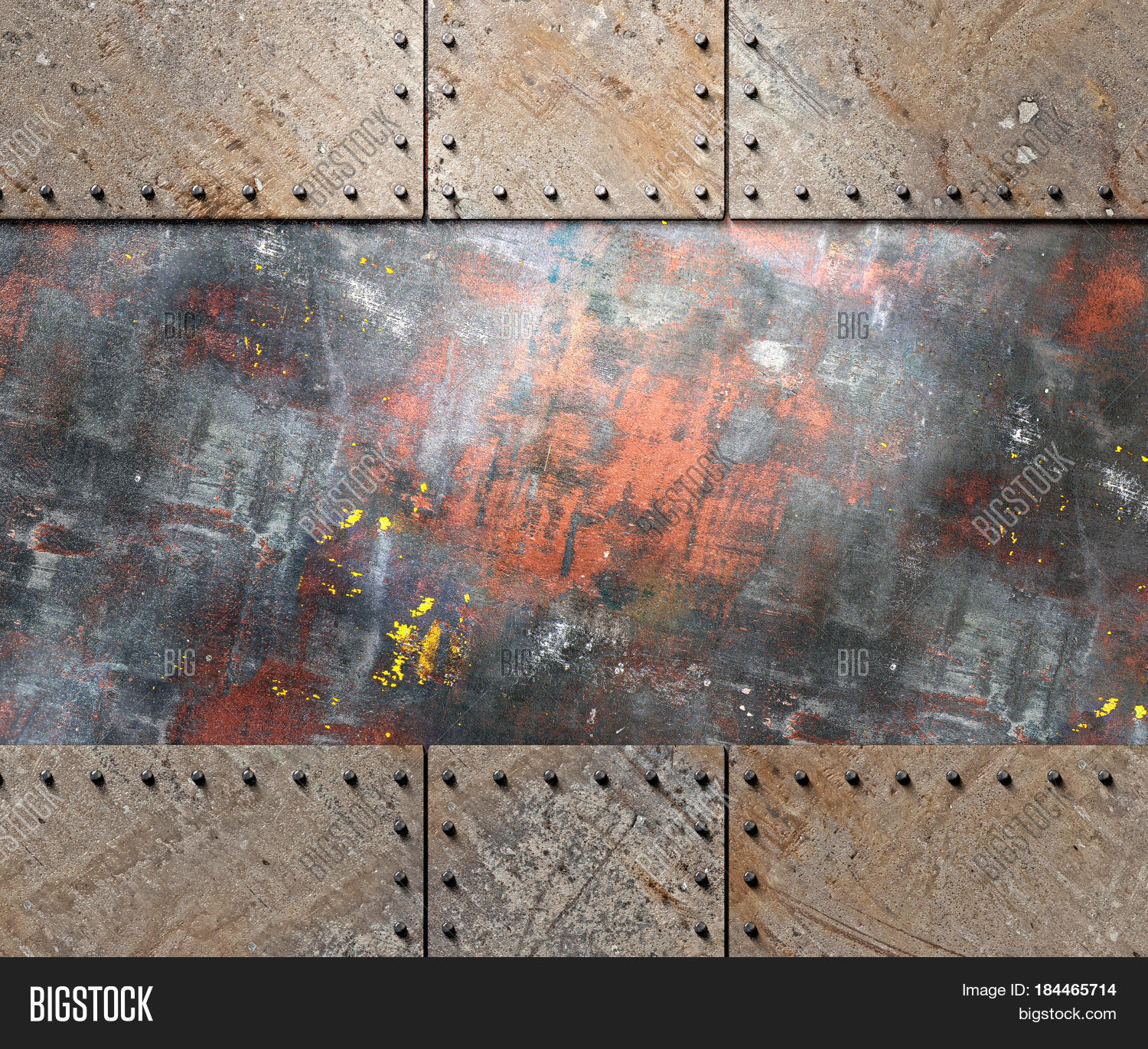 Metal Texture Rivets Image & Photo (Free Trial) | Bigstock