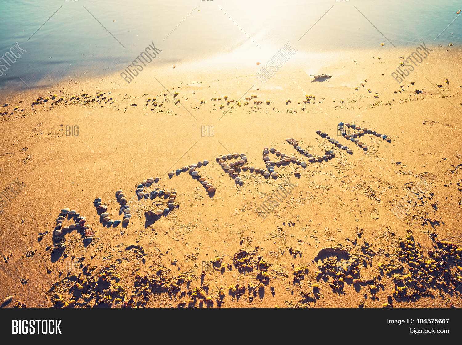 Australia Text Drawn Image & Photo (Free Trial) | Bigstock