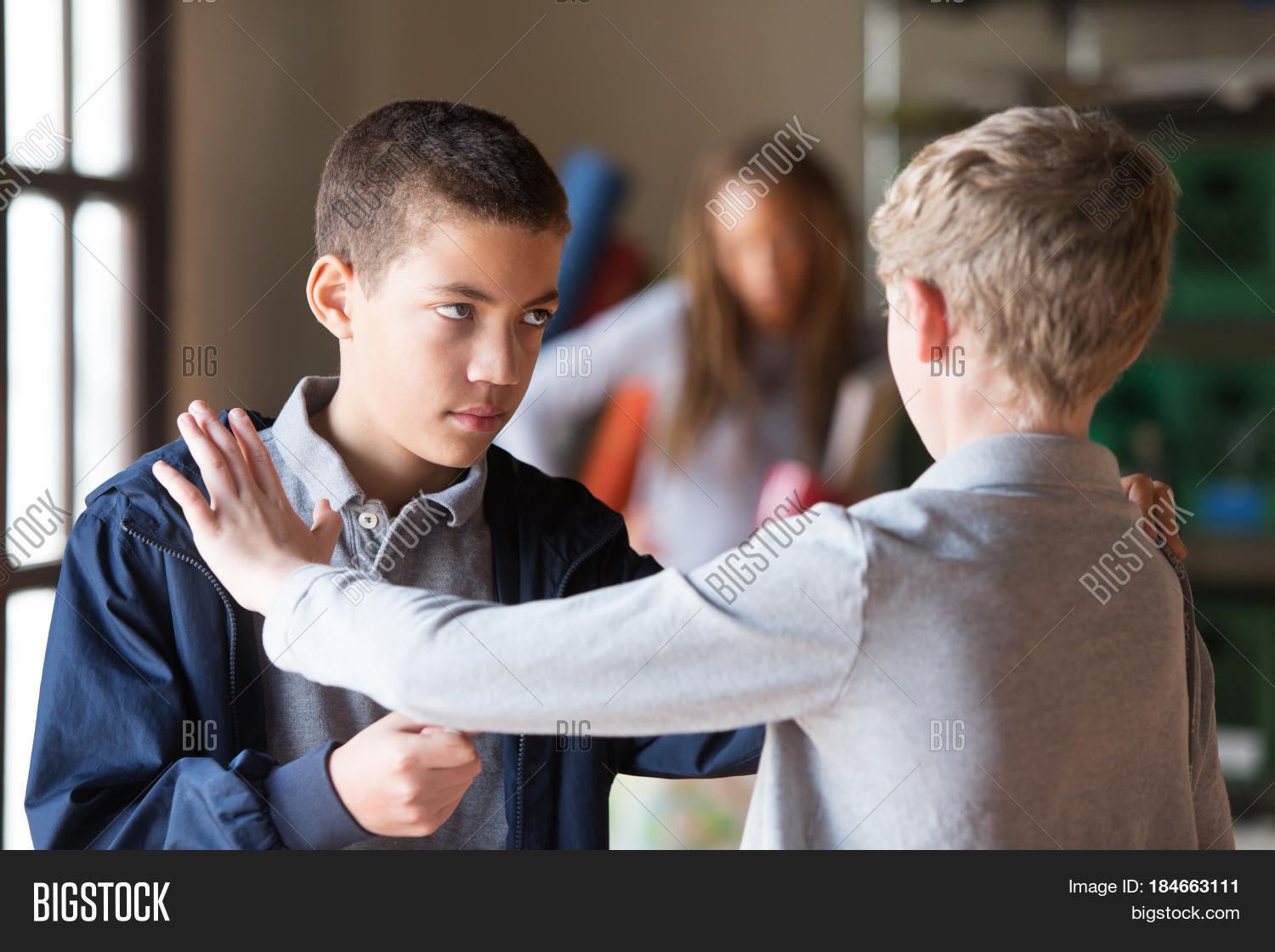 Students Fighting Image & Photo (Free Trial) | Bigstock