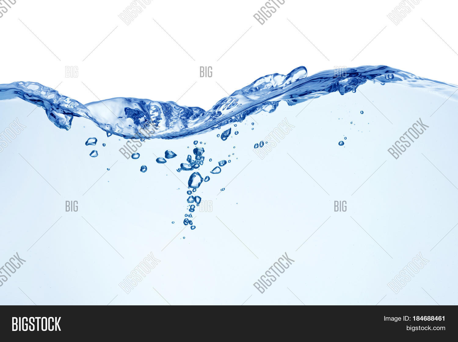 Water Waves Isolated Image & Photo (Free Trial) | Bigstock