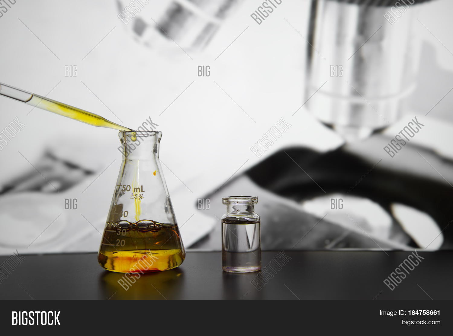 Drop Yellow Solution Image & Photo (Free Trial) | Bigstock