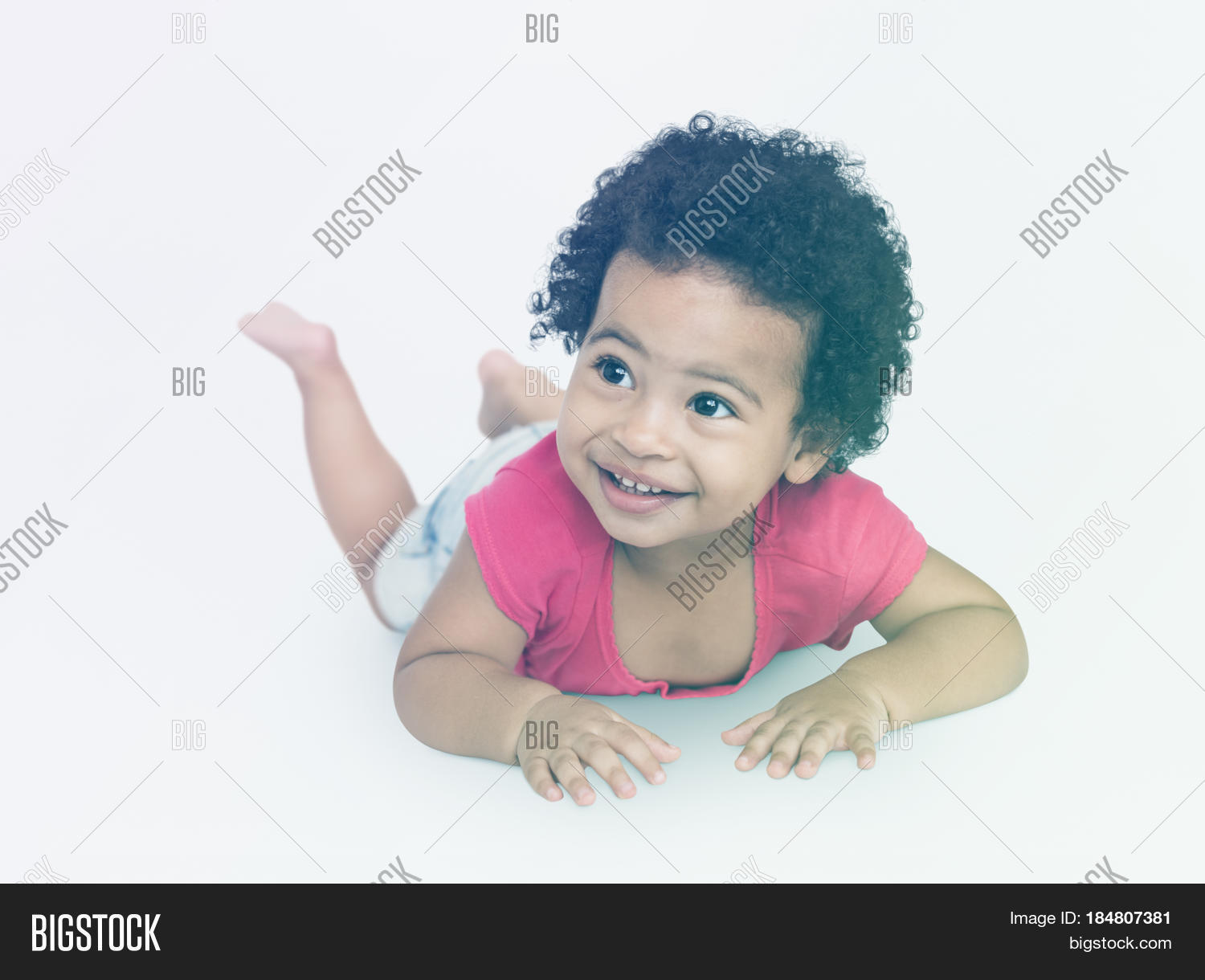 Little Girl Lay On Image & Photo (Free Trial) | Bigstock