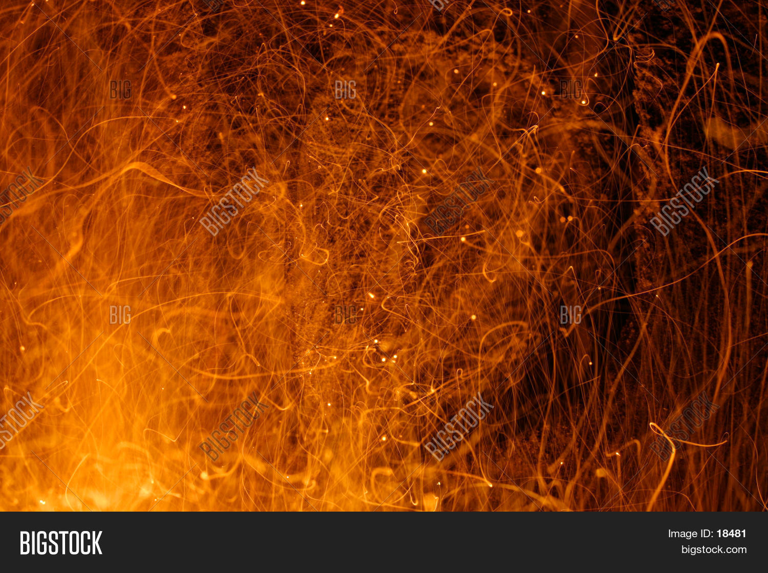 Fire Sparkles, Sparks Image & Photo (Free Trial) | Bigstock