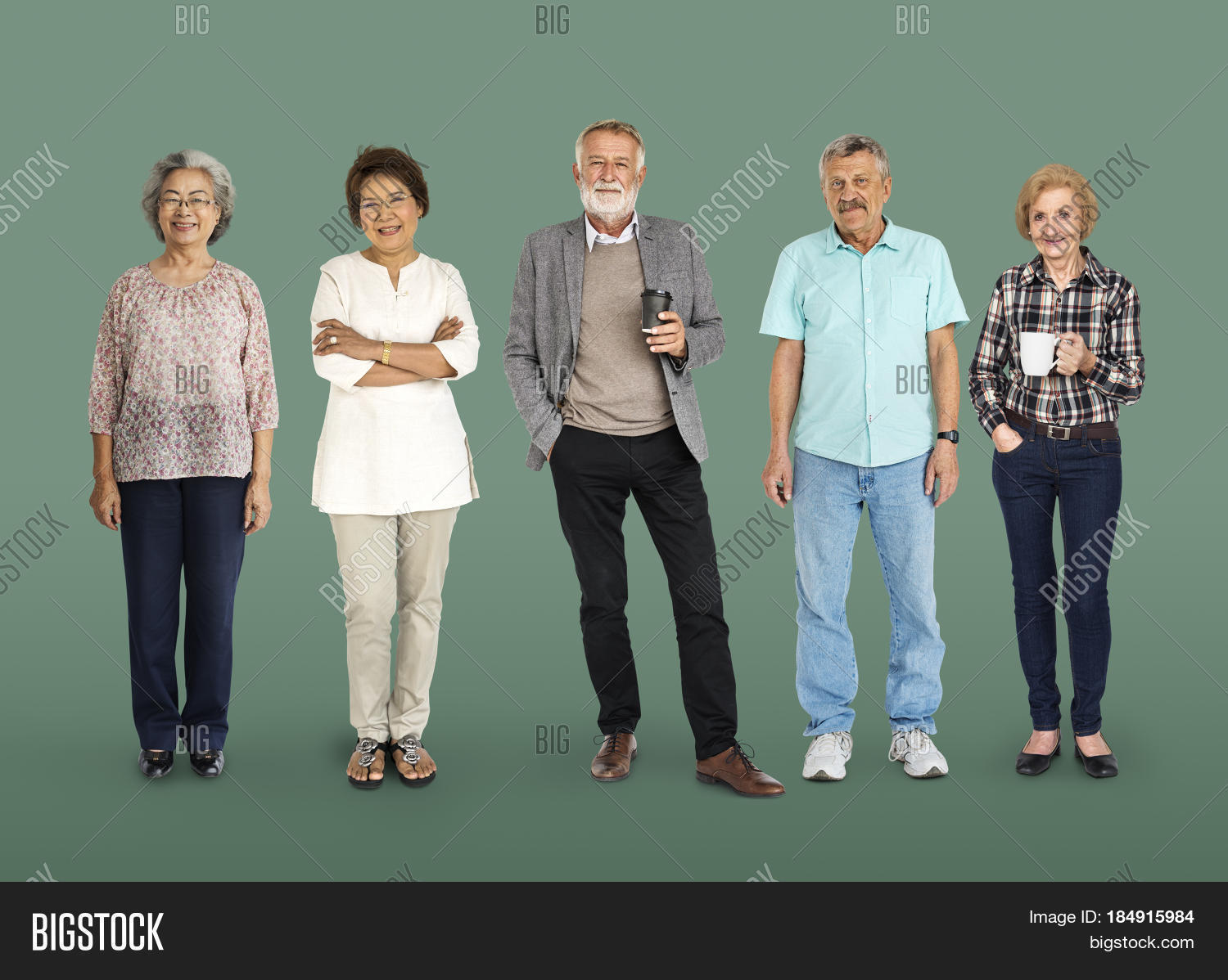 Group Diverse Senior Image & Photo (Free Trial) | Bigstock