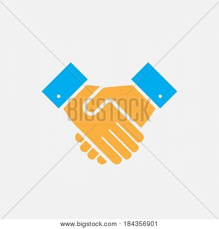 Handshake Solid Icon Vector & Photo (Free Trial) | Bigstock