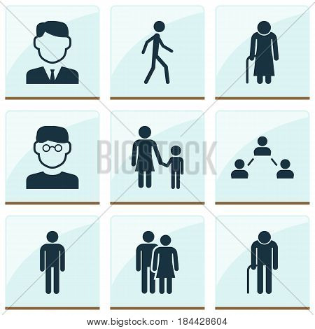 Person Icons Set. Vector & Photo (Free Trial) | Bigstock