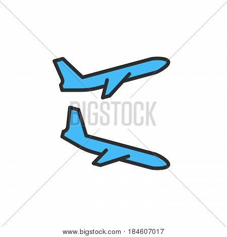Plane Landing Takeoff Vector & Photo (Free Trial) | Bigstock