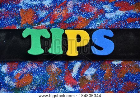 Word Tips On Abstract Image & Photo (Free Trial) | Bigstock
