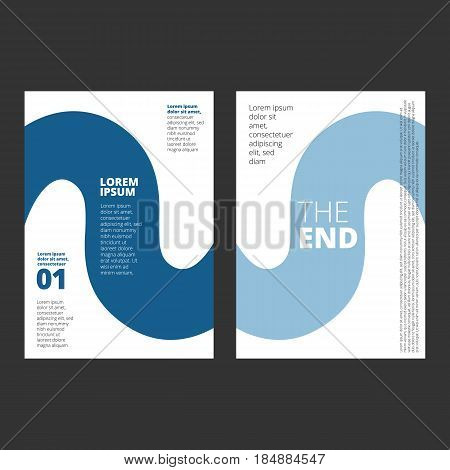 Minimalist Cover Page Vector & Photo (Free Trial) | Bigstock