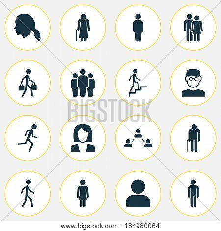 Person Icons Set. Vector & Photo (Free Trial) | Bigstock