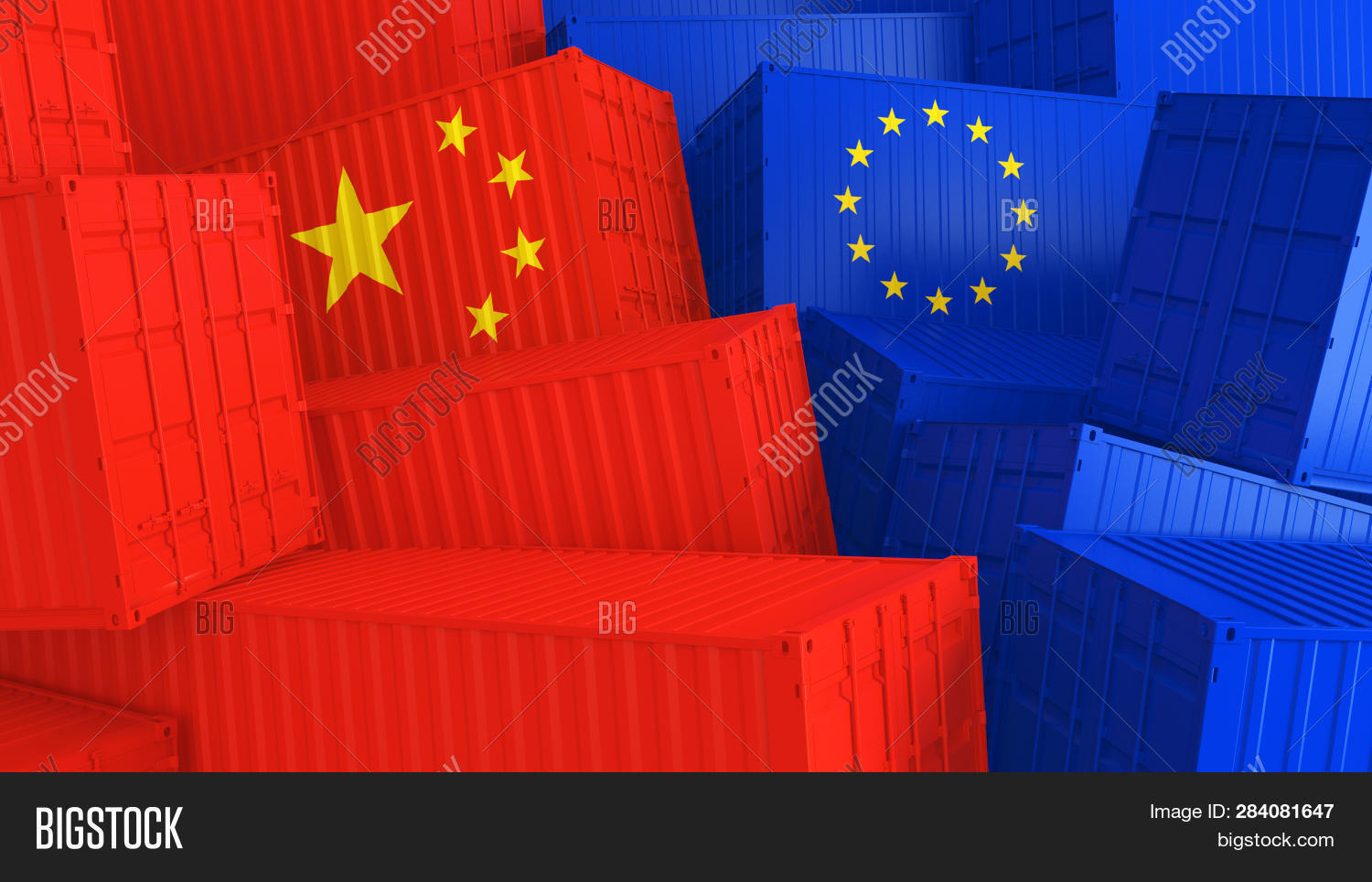 Cargo Containers Flags Image & Photo (Free Trial) | Bigstock