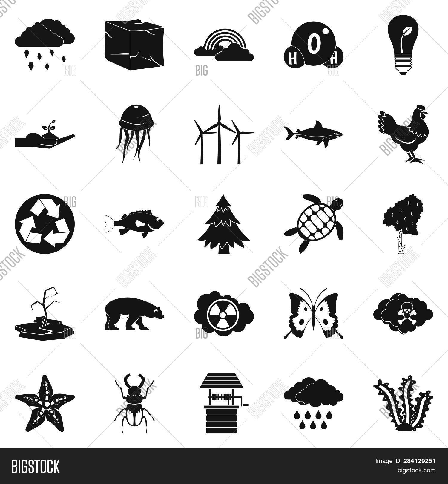 Terra Icons Set. Image & Photo (Free Trial) | Bigstock