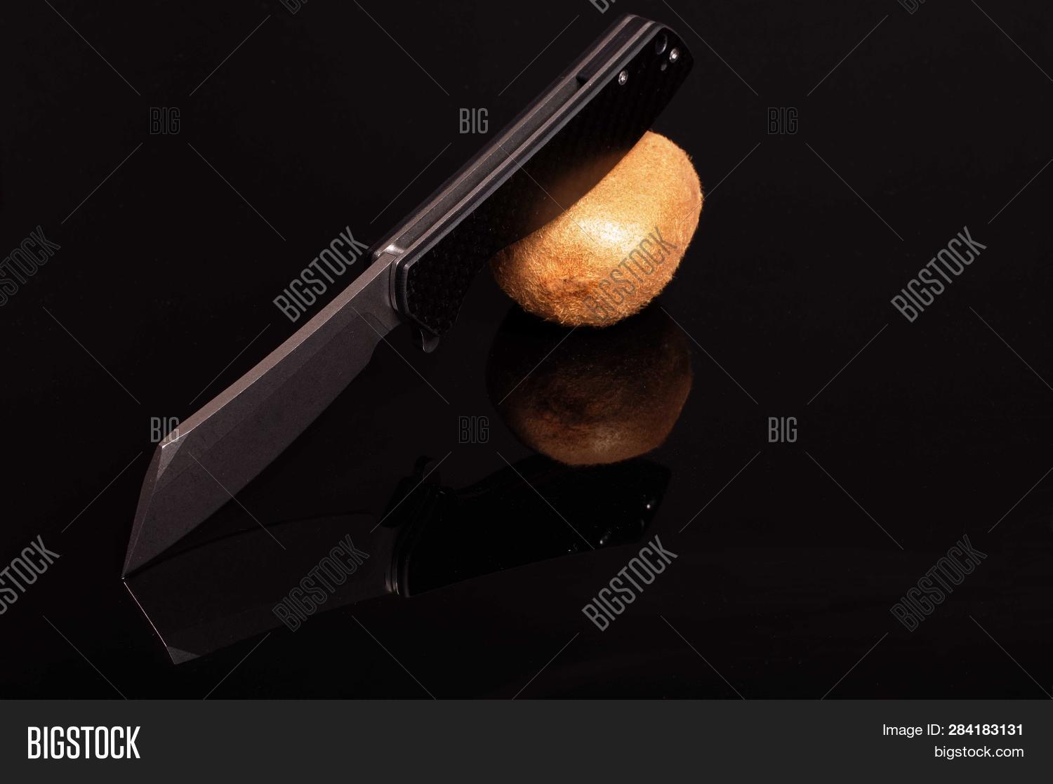 Knife Tilted Position Image & Photo (Free Trial) | Bigstock
