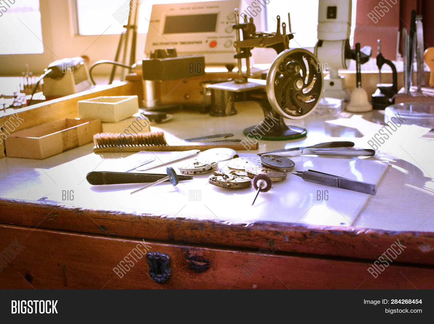 Watchmaker Workshop. Image & Photo (Free Trial) | Bigstock