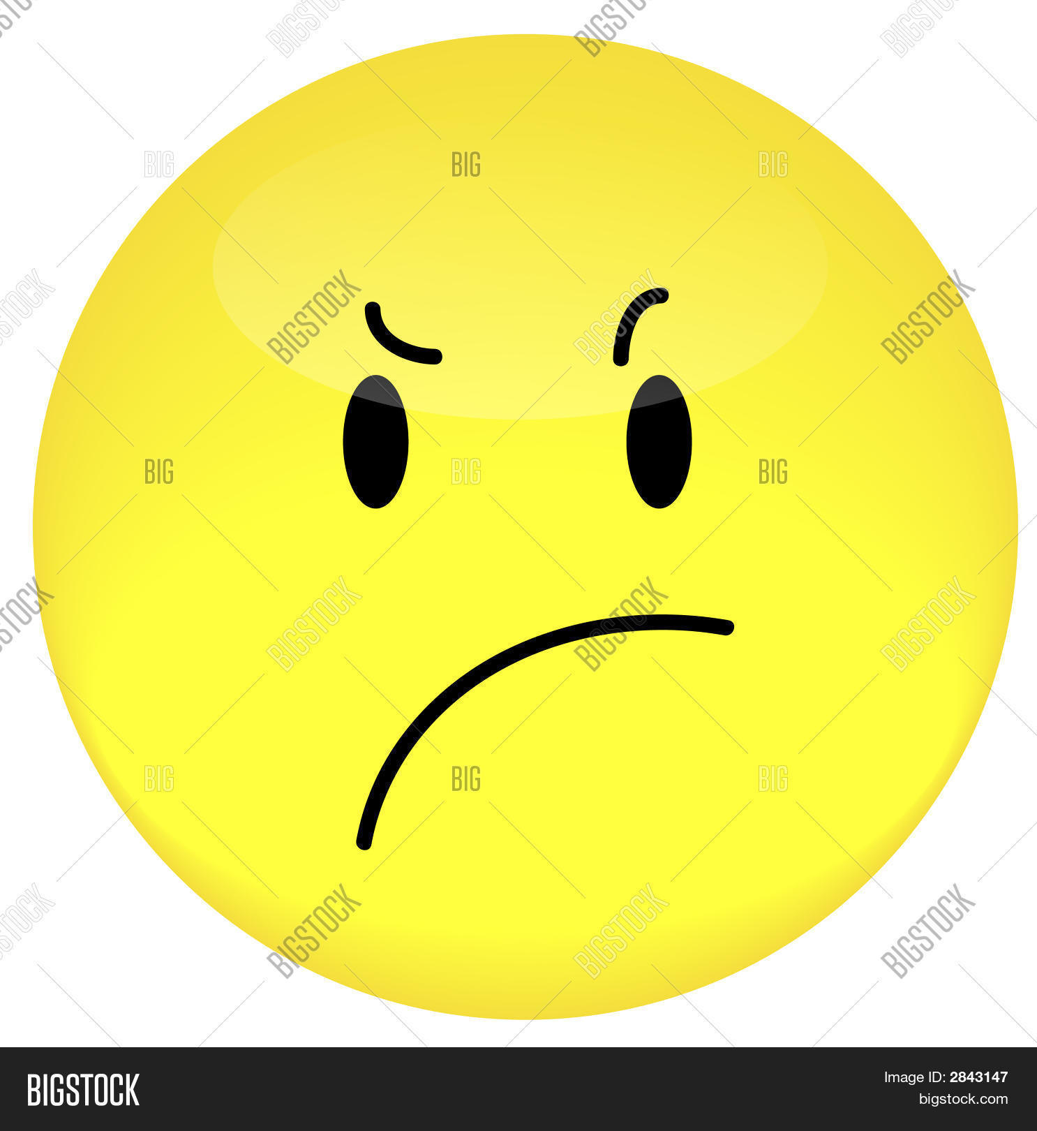 Smiley Face Frustrated Image & Photo (Free Trial) | Bigstock