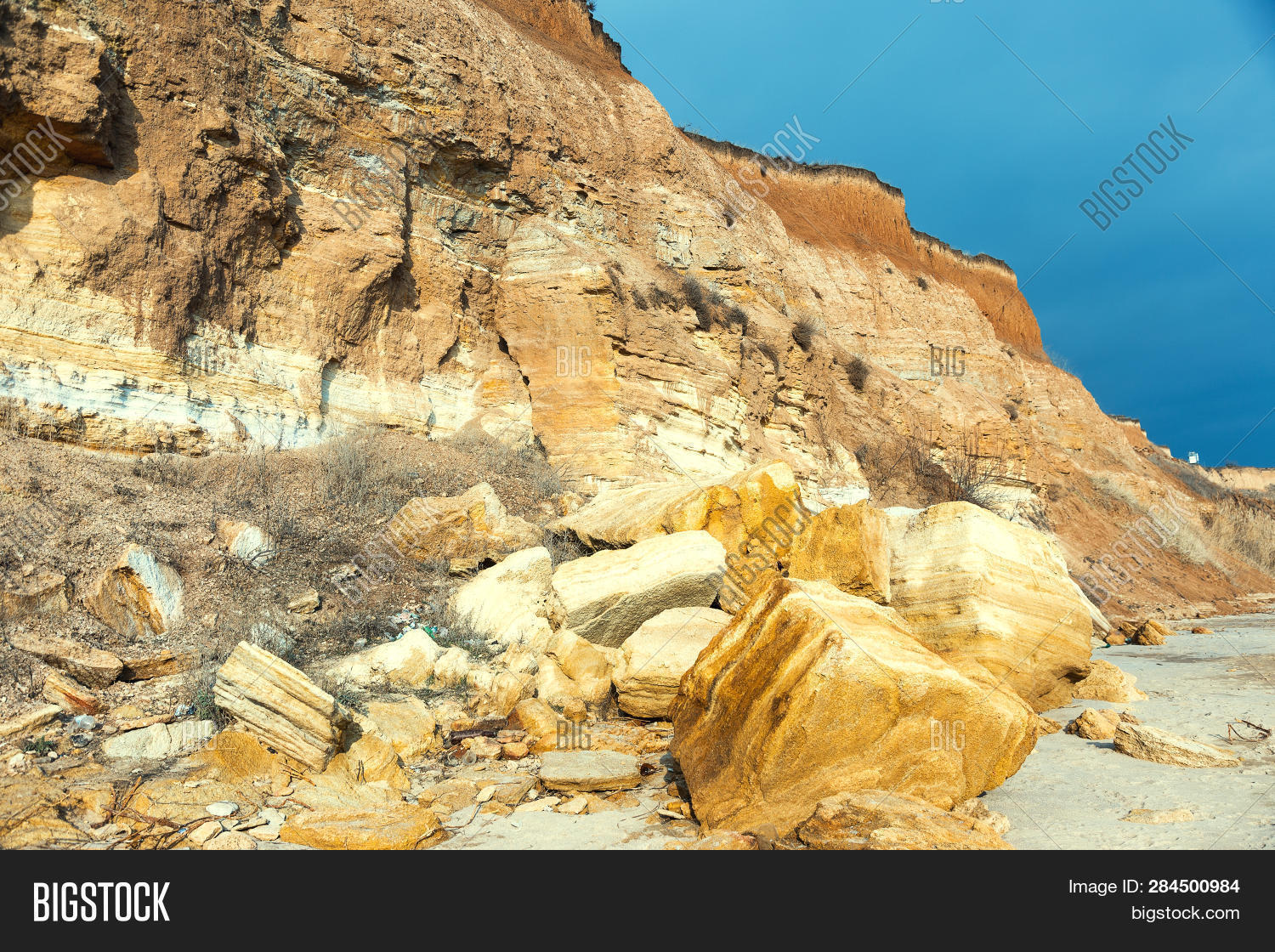 Rockslide. Mountain Image & Photo (Free Trial) | Bigstock