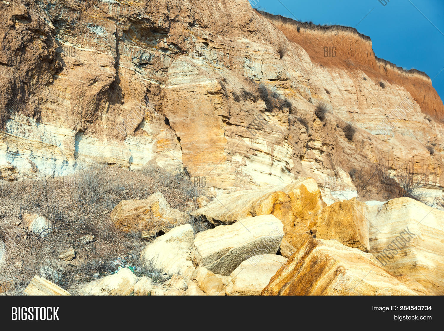 Rockslide. Mountain Image & Photo (Free Trial) | Bigstock