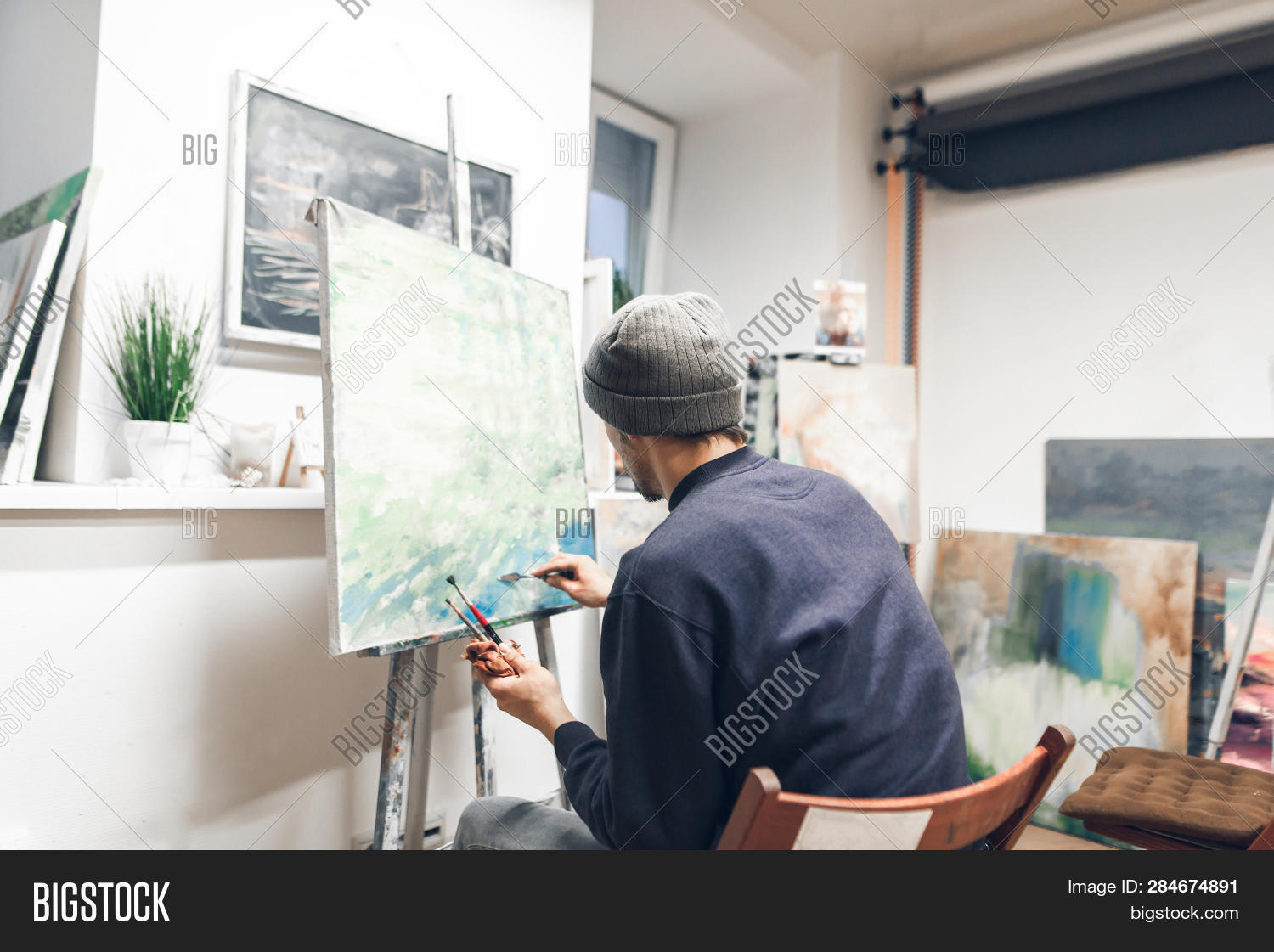 Back Creative Man Image & Photo (Free Trial) | Bigstock