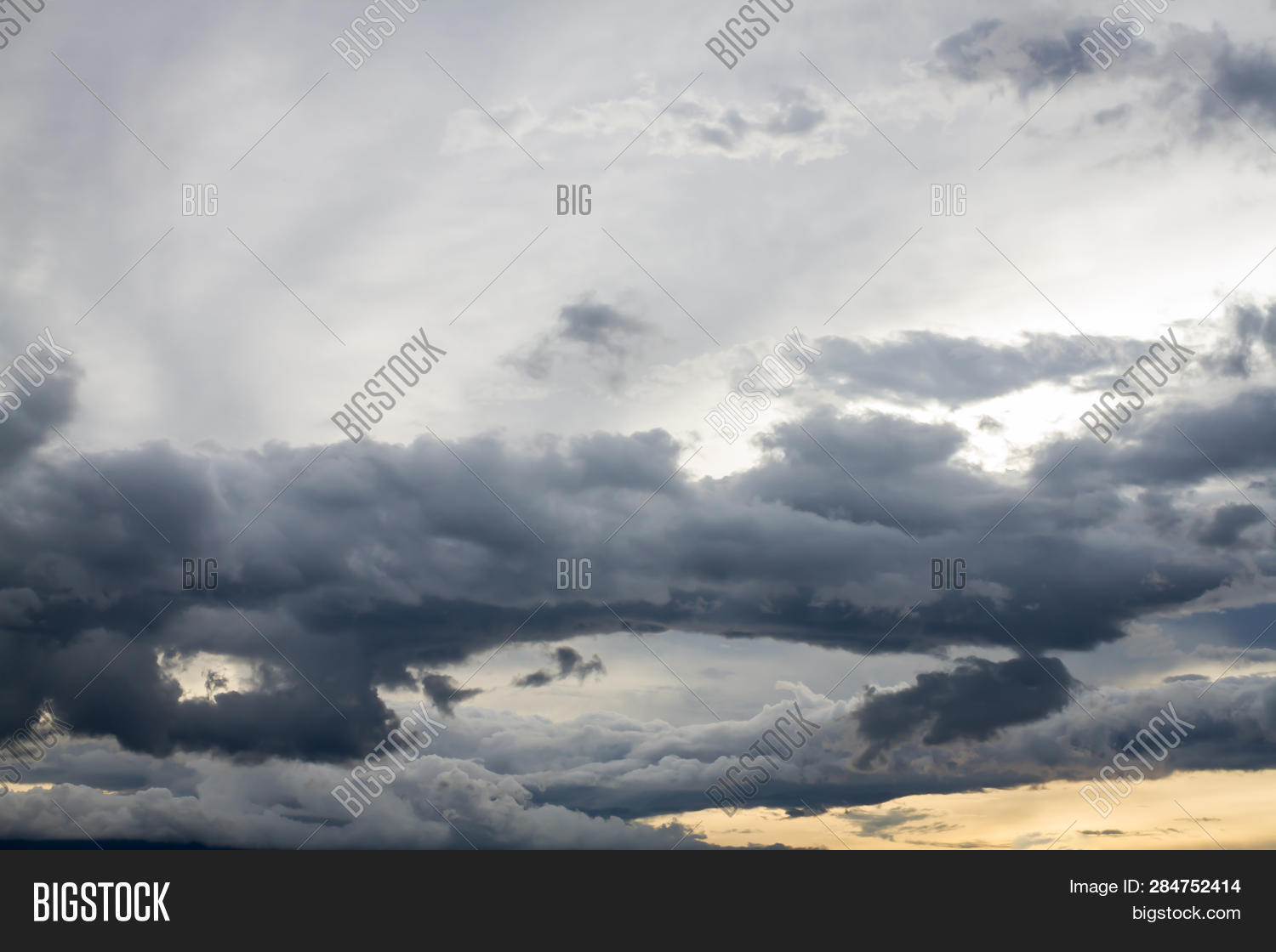 Strom Black Cloud Sky Image & Photo (Free Trial) | Bigstock
