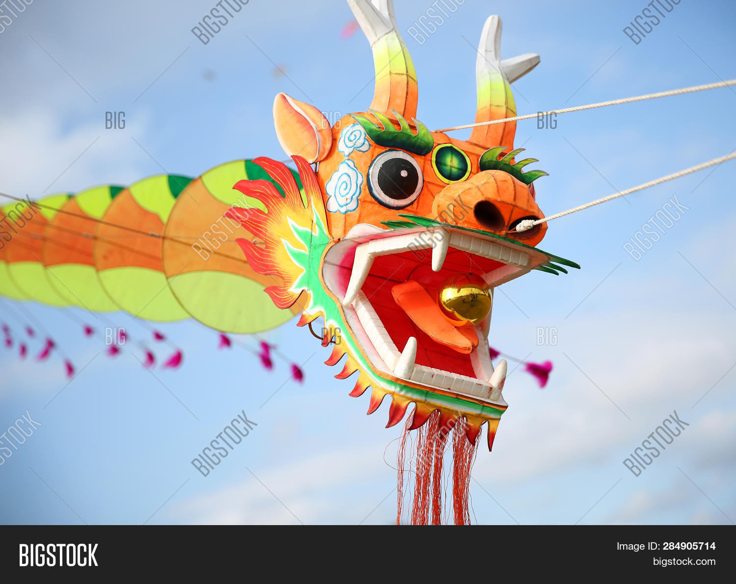 Long Dragon Kite Image & Photo (Free Trial) | Bigstock