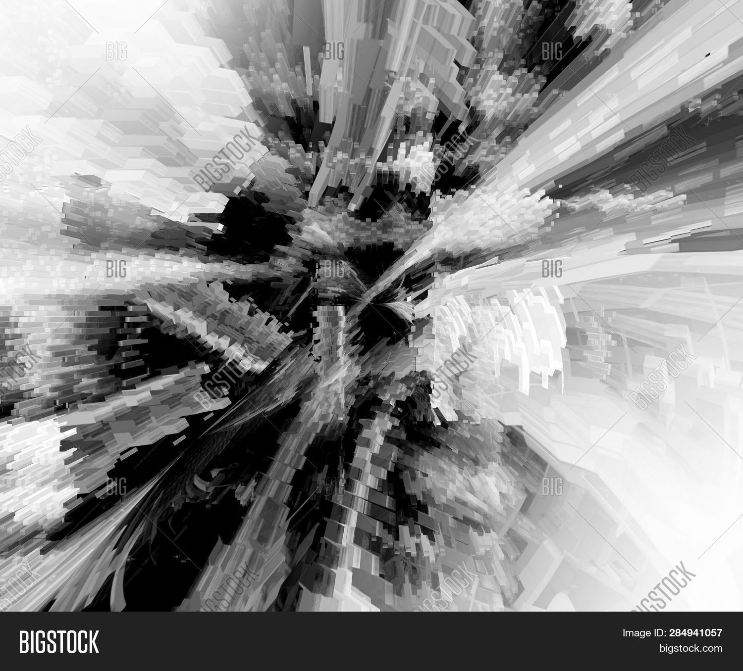 Abstract 3d Grey Image & Photo (Free Trial) | Bigstock