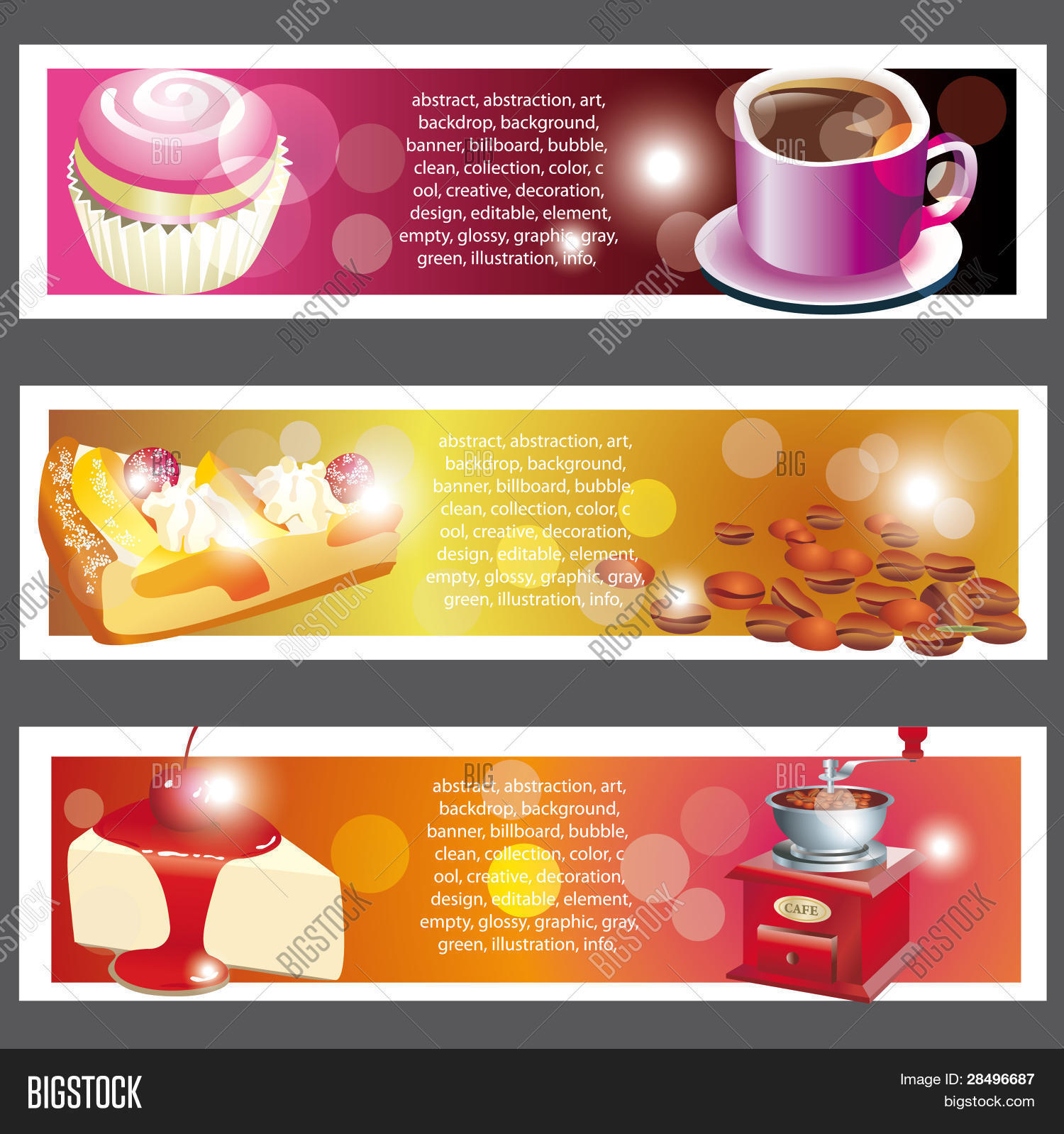 Breakfast Banners Vector & Photo (Free Trial) | Bigstock