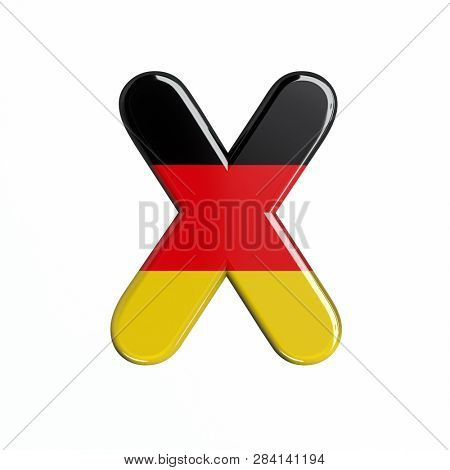 Germany Flag Letter X Image & Photo (Free Trial) | Bigstock