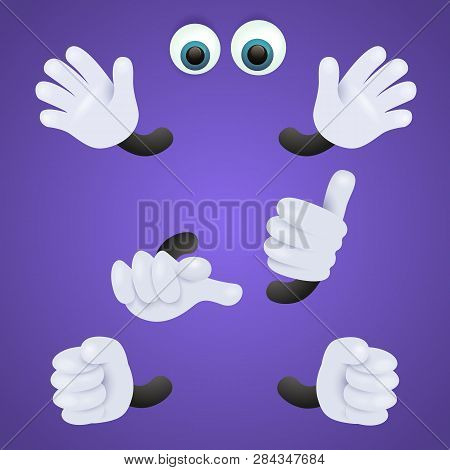 Eyes Gloved Hands Vector & Photo (Free Trial) | Bigstock