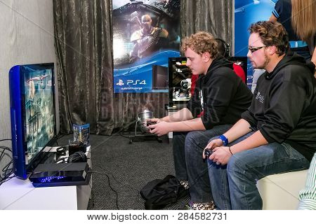 Gamers Play Station Image & Photo (Free Trial) | Bigstock